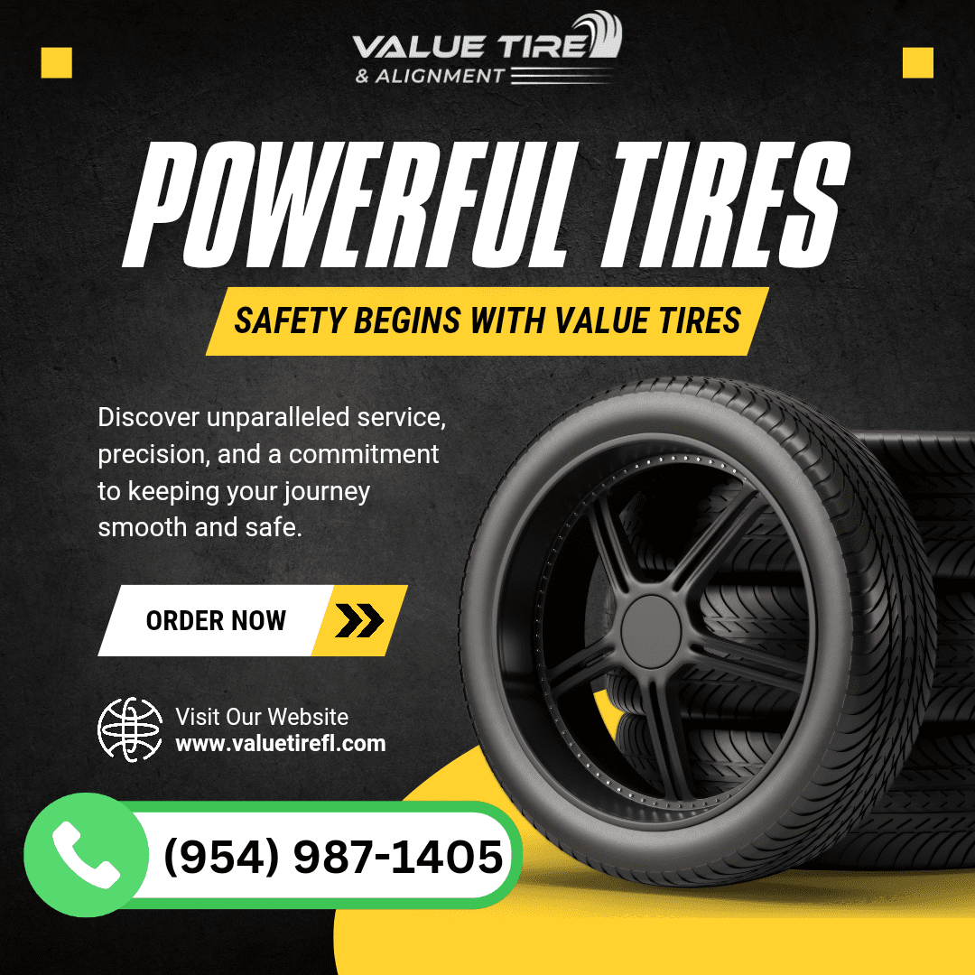 New Tires For Top Brands | Value Tire FL | (954) 987-1405